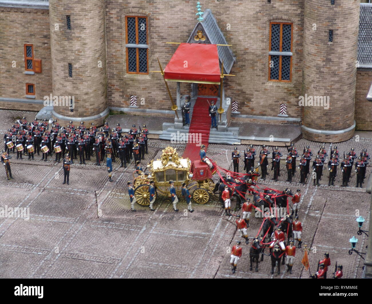 Miniature park Madurodam. The Netherlands. Reconstruction of Holland in a miniature Stock Photo ...