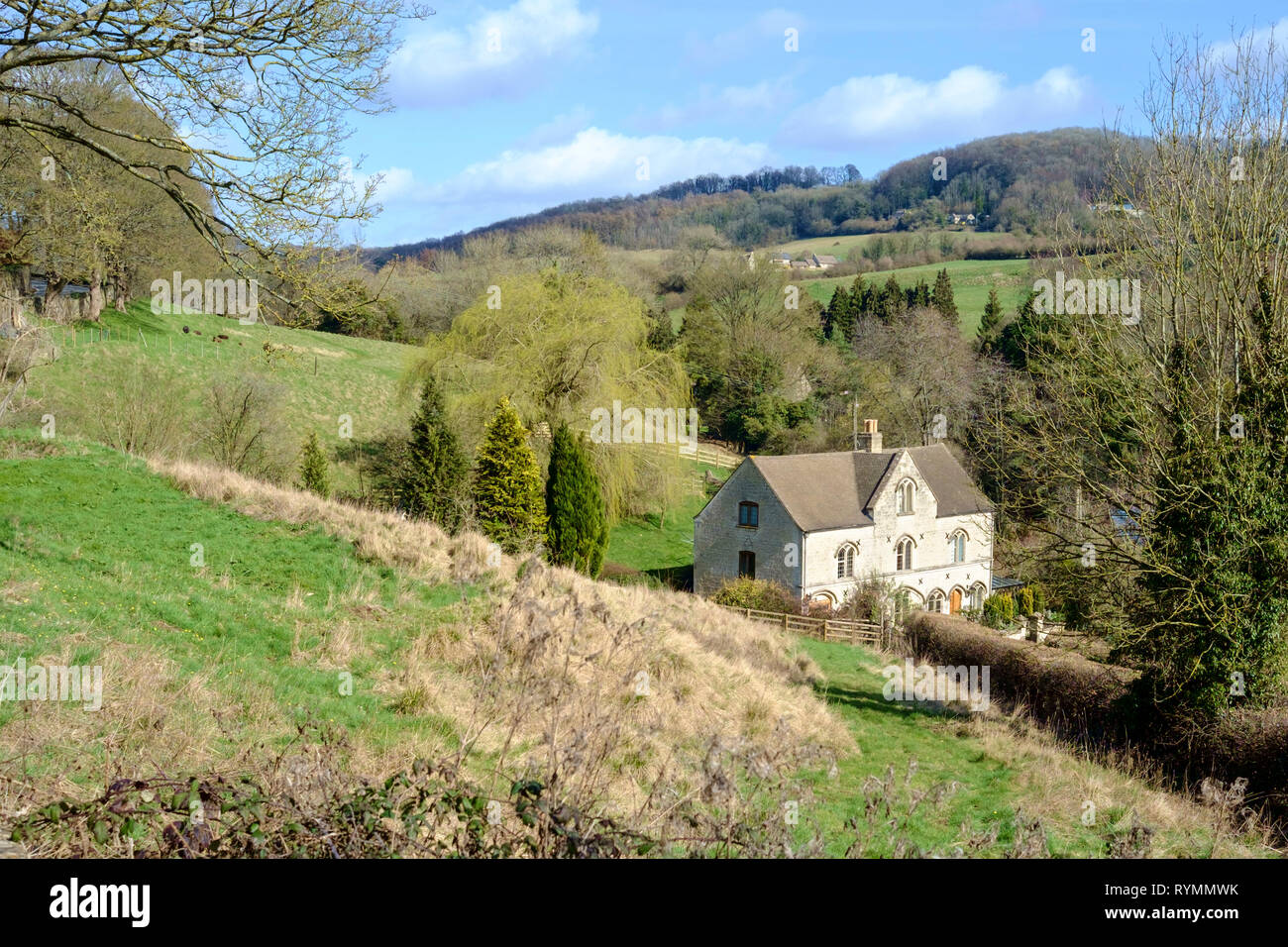 Slad is a village in the Cotswolds, near Painswick and Stroud ...