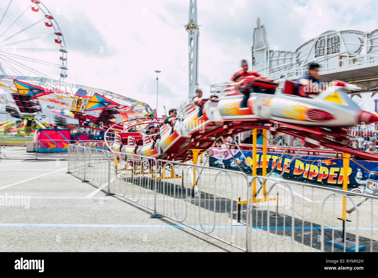 Houston, Texas - March 9, 2019 Houston Livestock Show and Rodeo Stock ...
