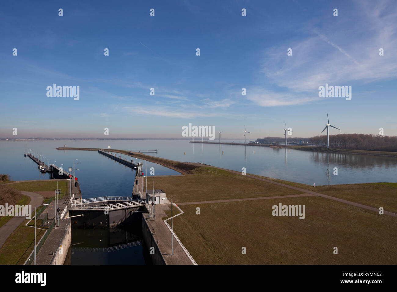 Volkerak locks hi-res stock photography and images - Alamy