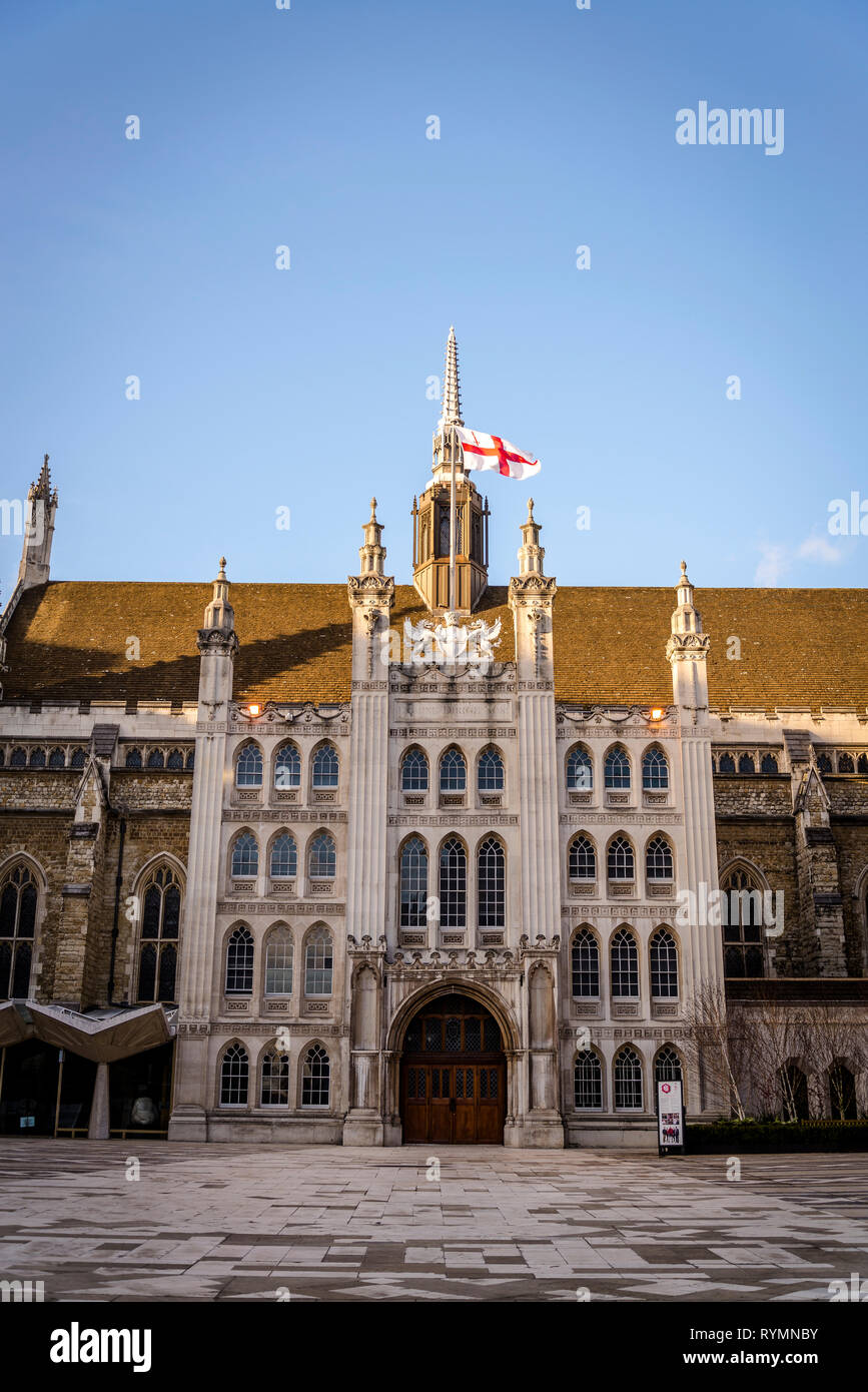 Guildhall, the ceremonial and administrative centre of the City of ...