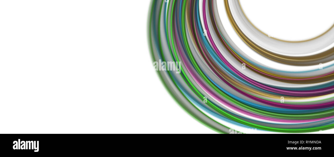 Abstract elegant wave panorama design with space for your text Stock ...