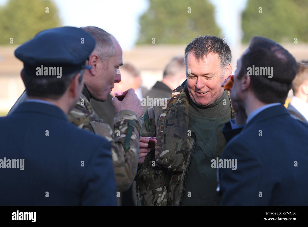 Flying final tornado flight over raf marham hi-res stock photography ...