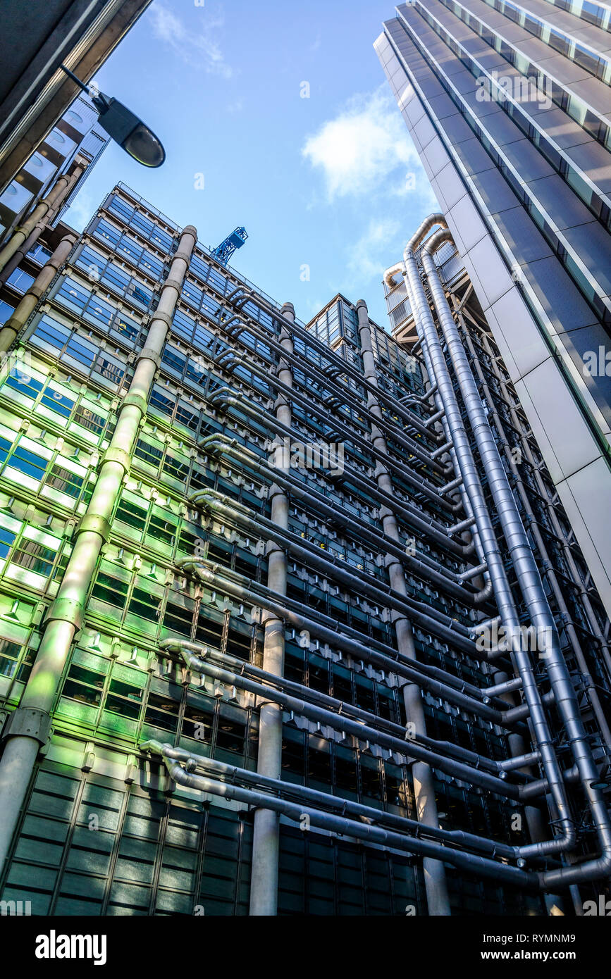 Iconic Lloyd's building, a leading example of radical Bowellism ...