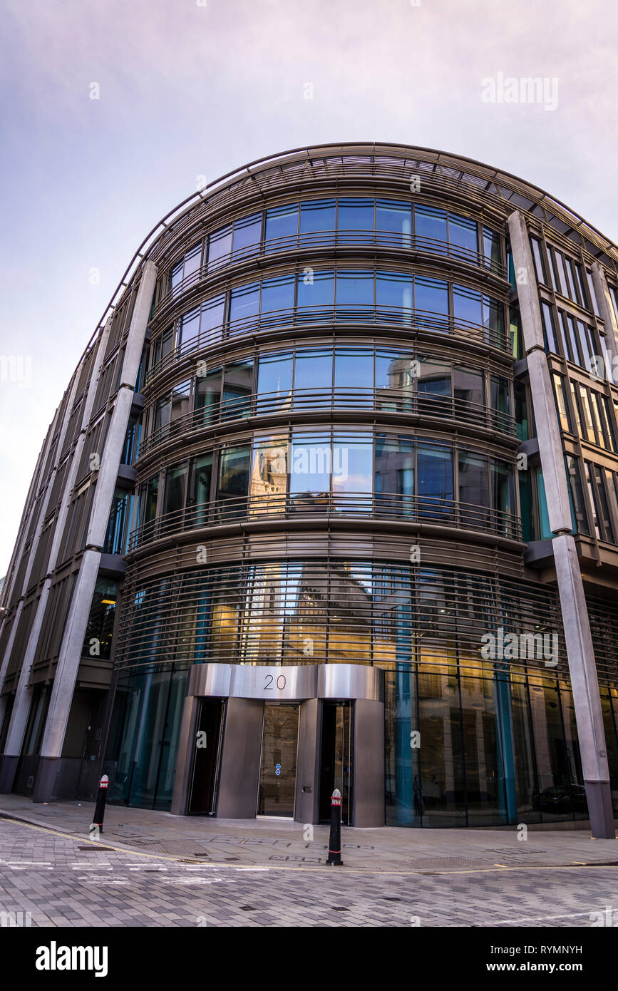 Office building, 20 Gresham Street, City of London, England, UK Stock Photo - Alamy