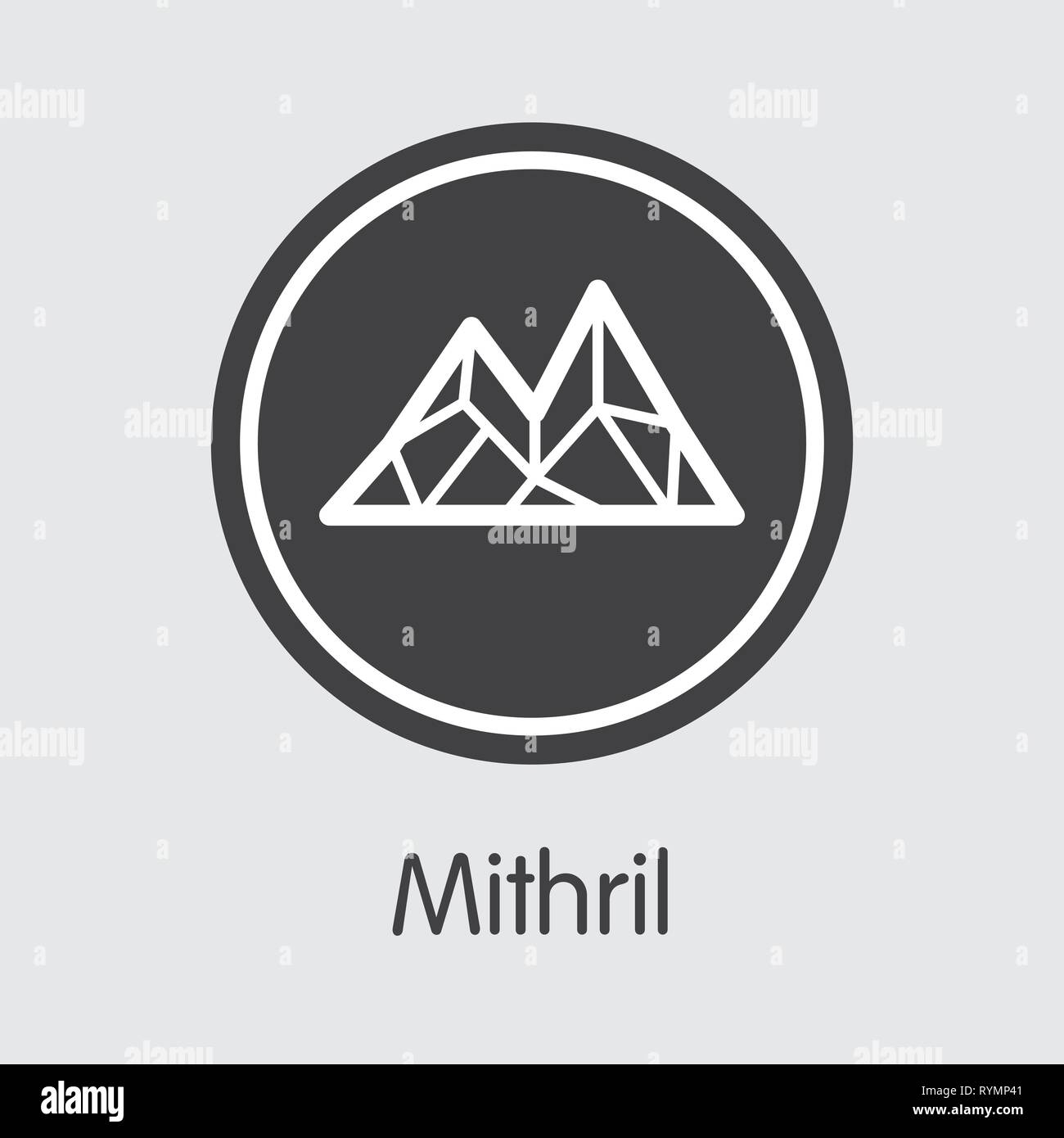 Mithril logo Stock Vector Images - Alamy