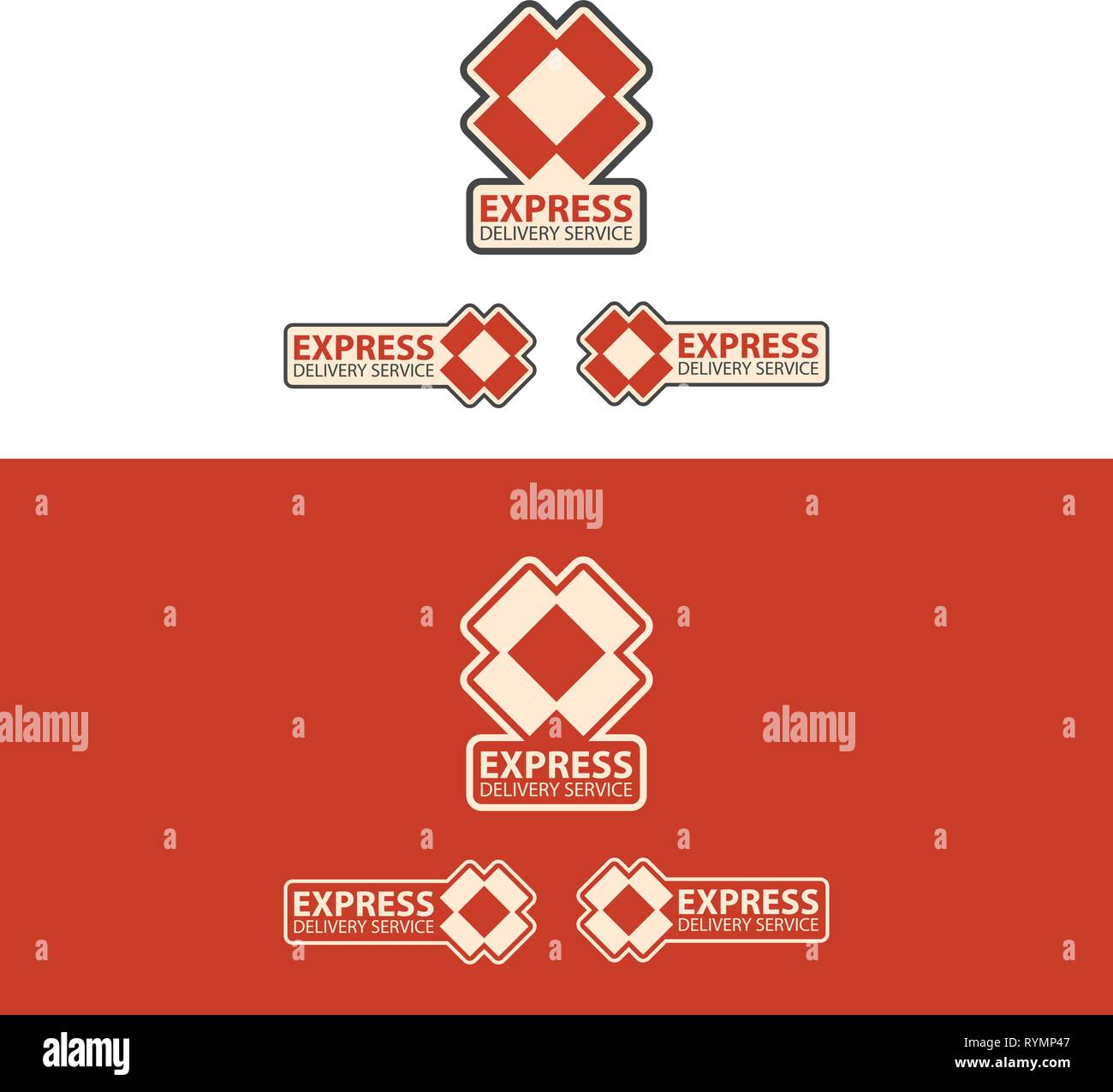 Shipping company logo design hi-res stock photography and images - Alamy