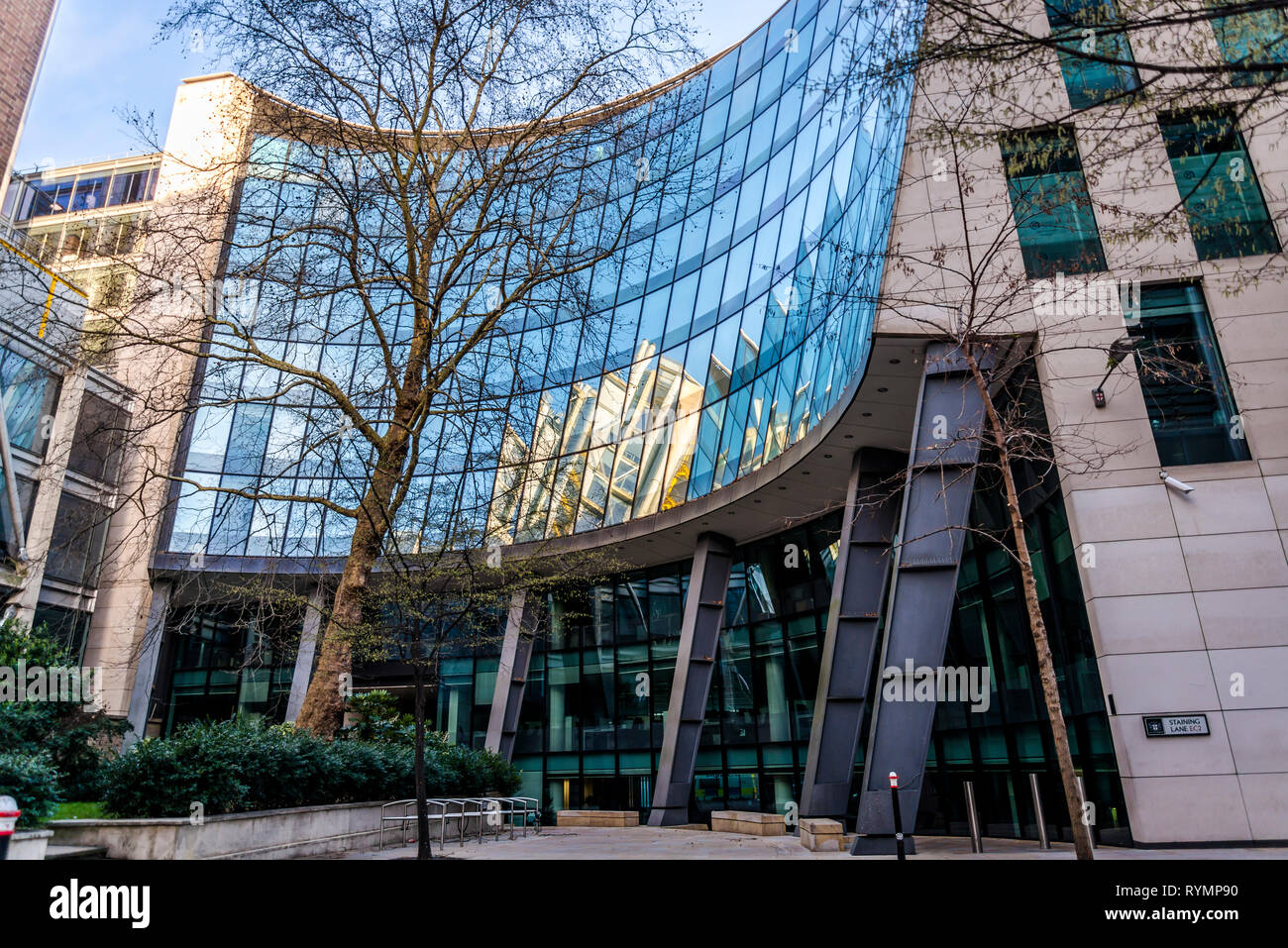 Staining Lane office building, City of London, England, UK Stock Photo ...