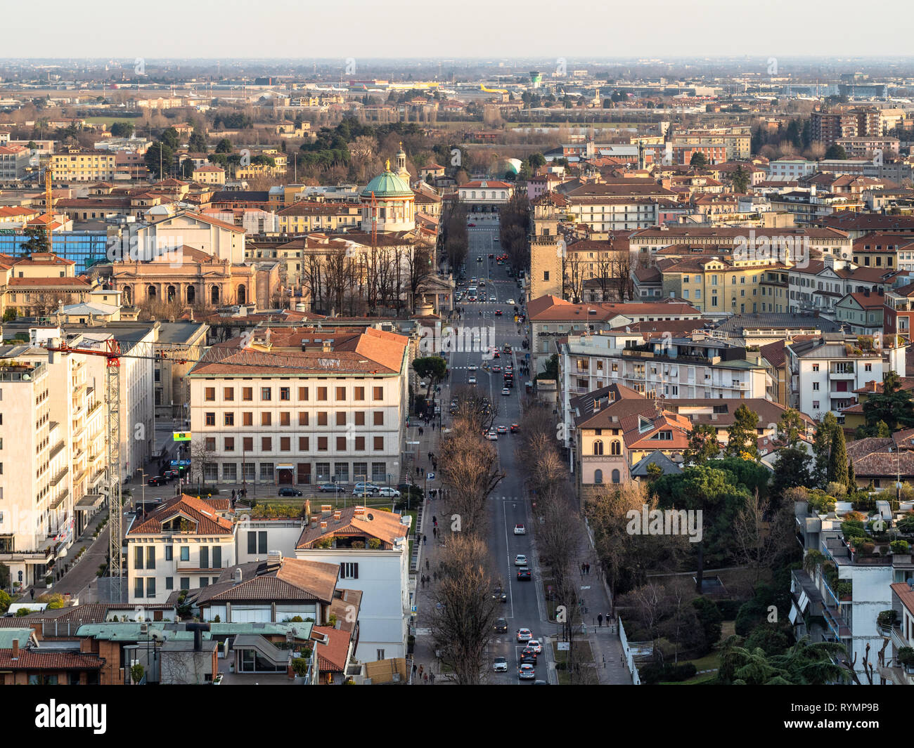 Bergamo railway station hi-res stock photography and images - Alamy