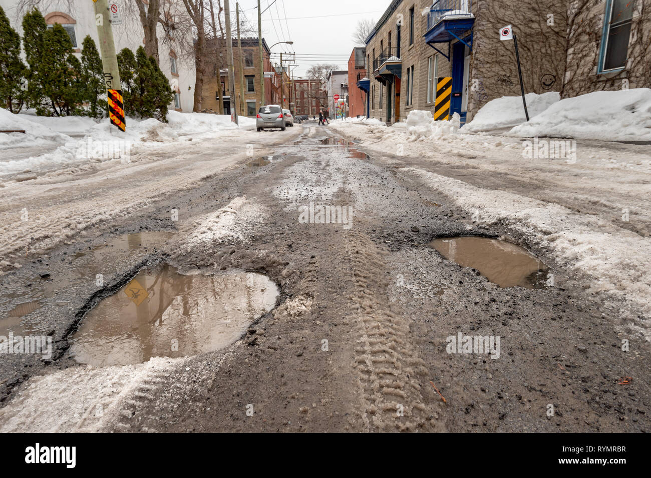 Large potholes hi-res stock photography and images - Alamy