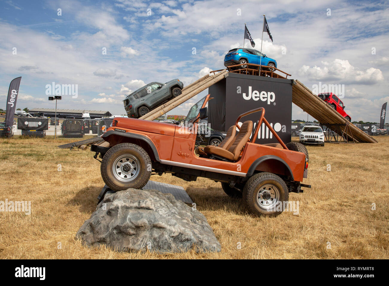 Jeep on display hi-res stock photography and images - Alamy