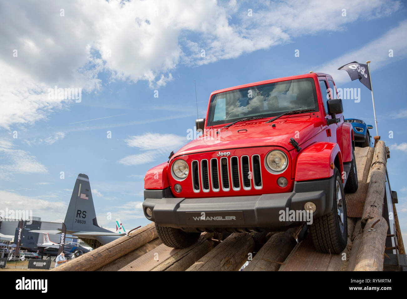 Jeep wrangler on display hi-res stock photography and images - Alamy