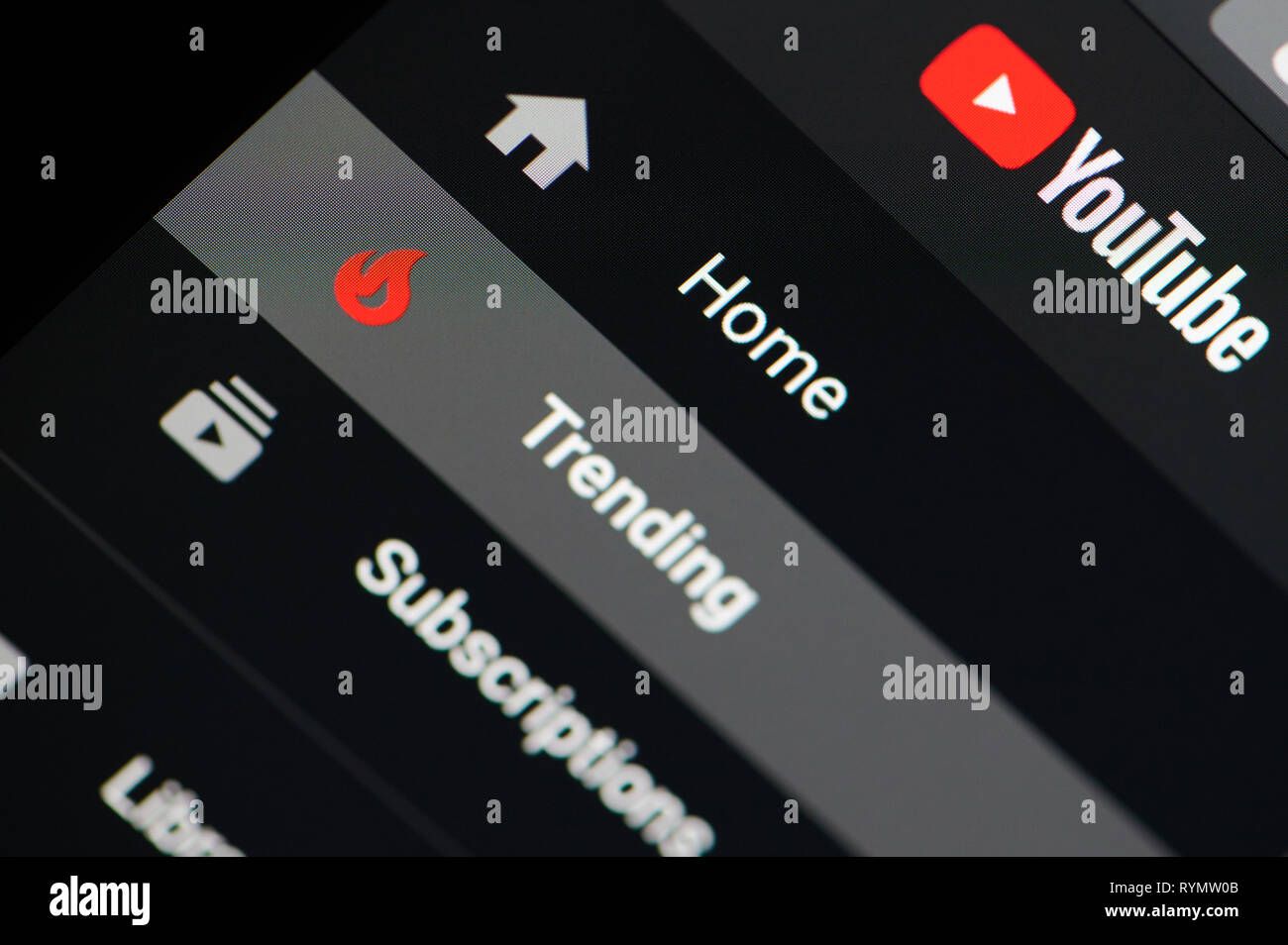 Trending videos hi-res stock photography and images - Alamy