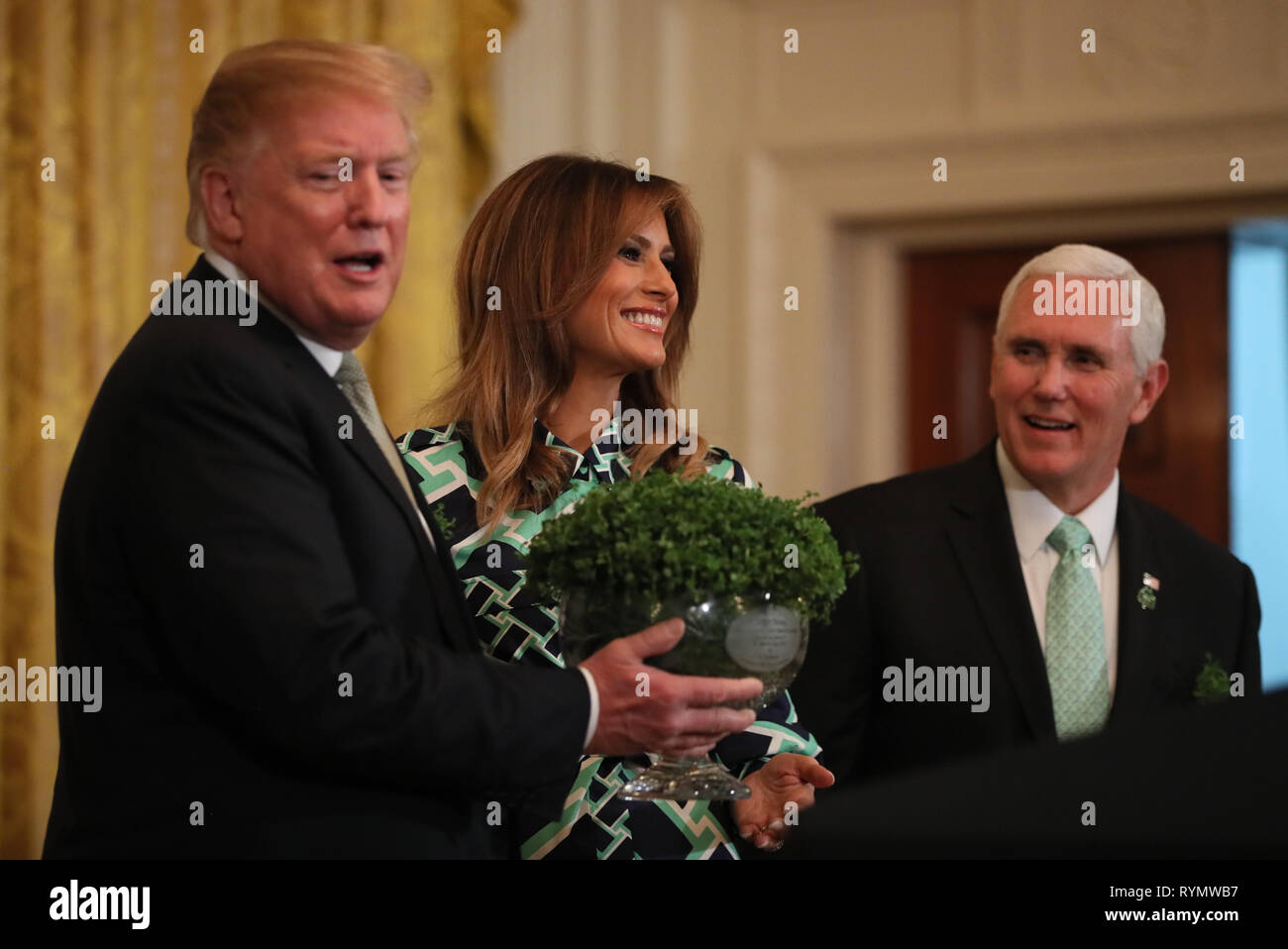 Shamrock presentation ceremony white house hi-res stock photography and ...