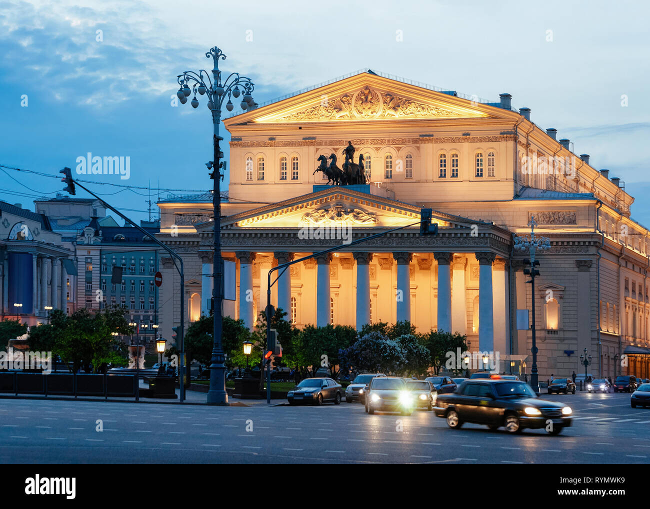 Moscow imperial theatre hi-res stock photography and images - Alamy
