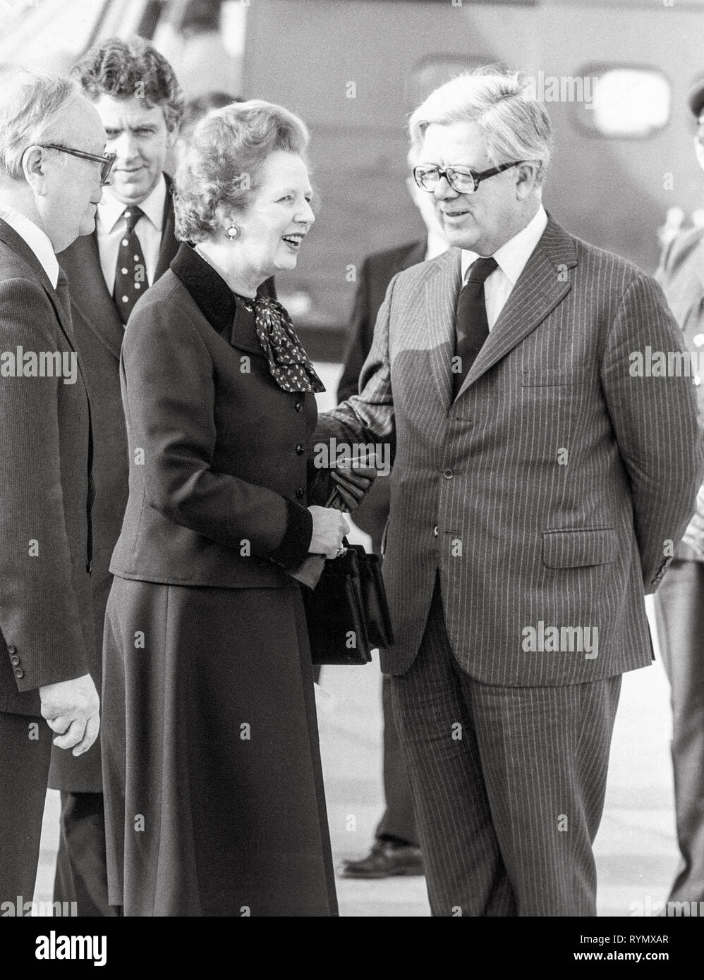Geoffrey howe thatcher hi-res stock photography and images - Alamy