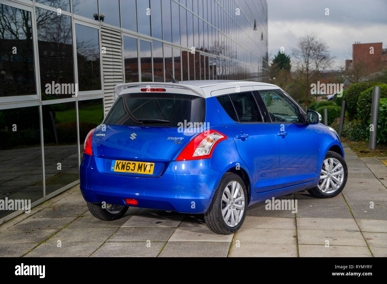 2014 Suzuki Swift SZ-L hot hatch compact car Stock Photo - Alamy