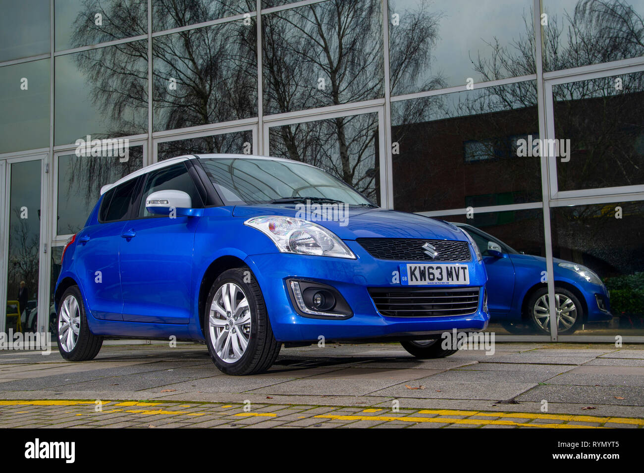 2014 Suzuki Swift SZ-L hot hatch compact car Stock Photo - Alamy