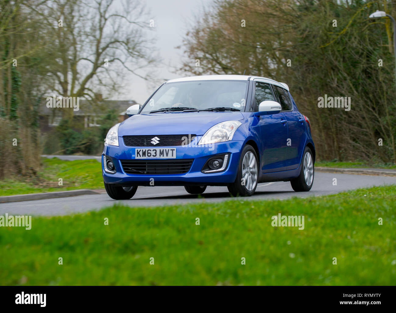 White suzuki swift High Resolution Stock Photography and Images - Alamy