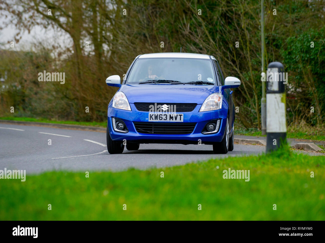 2014 Suzuki Swift SZ-L hot hatch compact car Stock Photo - Alamy
