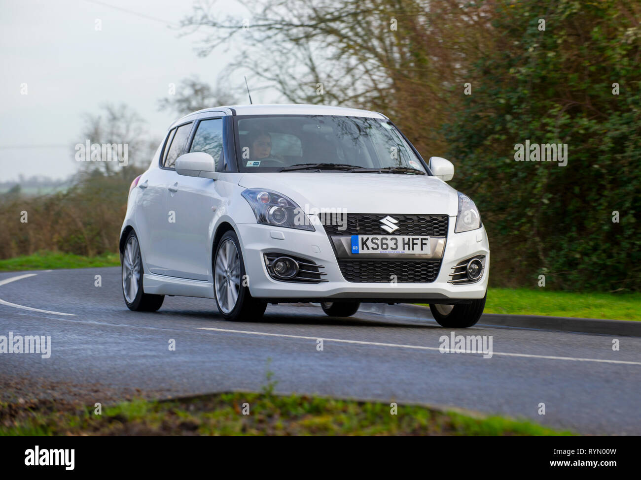 2014 Suzuki Swift Sport hot hatch compact car Stock Photo - Alamy