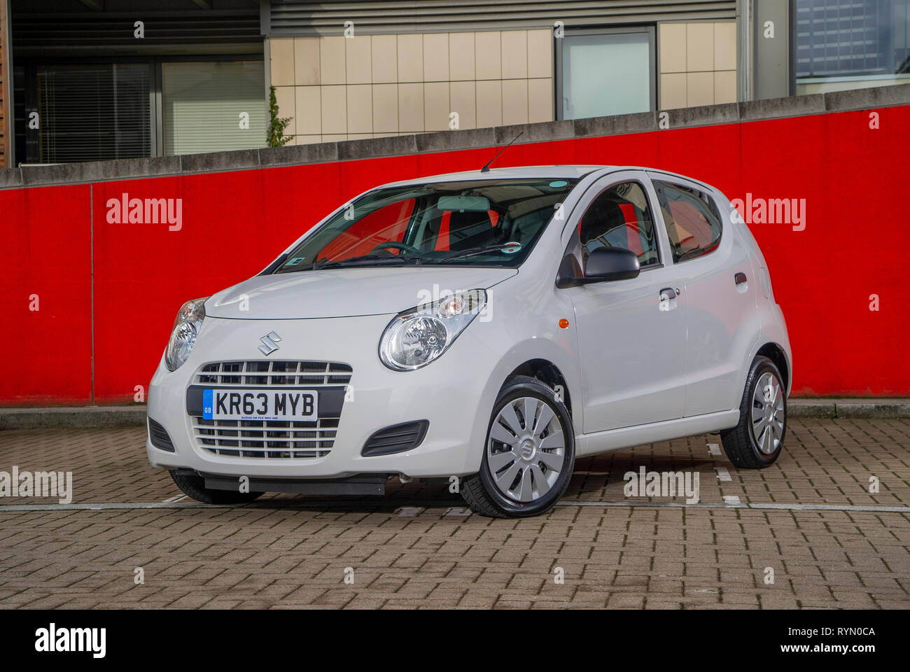 2014 Suzuki Alto compact city car Stock Photo - Alamy