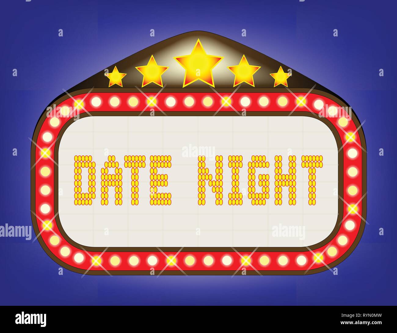Performance date Stock Vector Images - Alamy