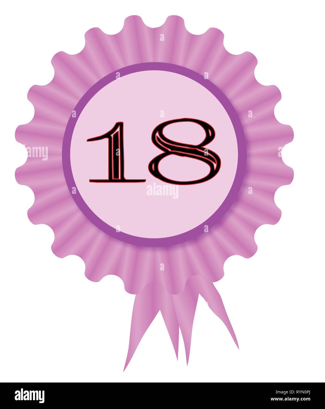 Her age 18 Cut Out Stock Images & Pictures - Alamy