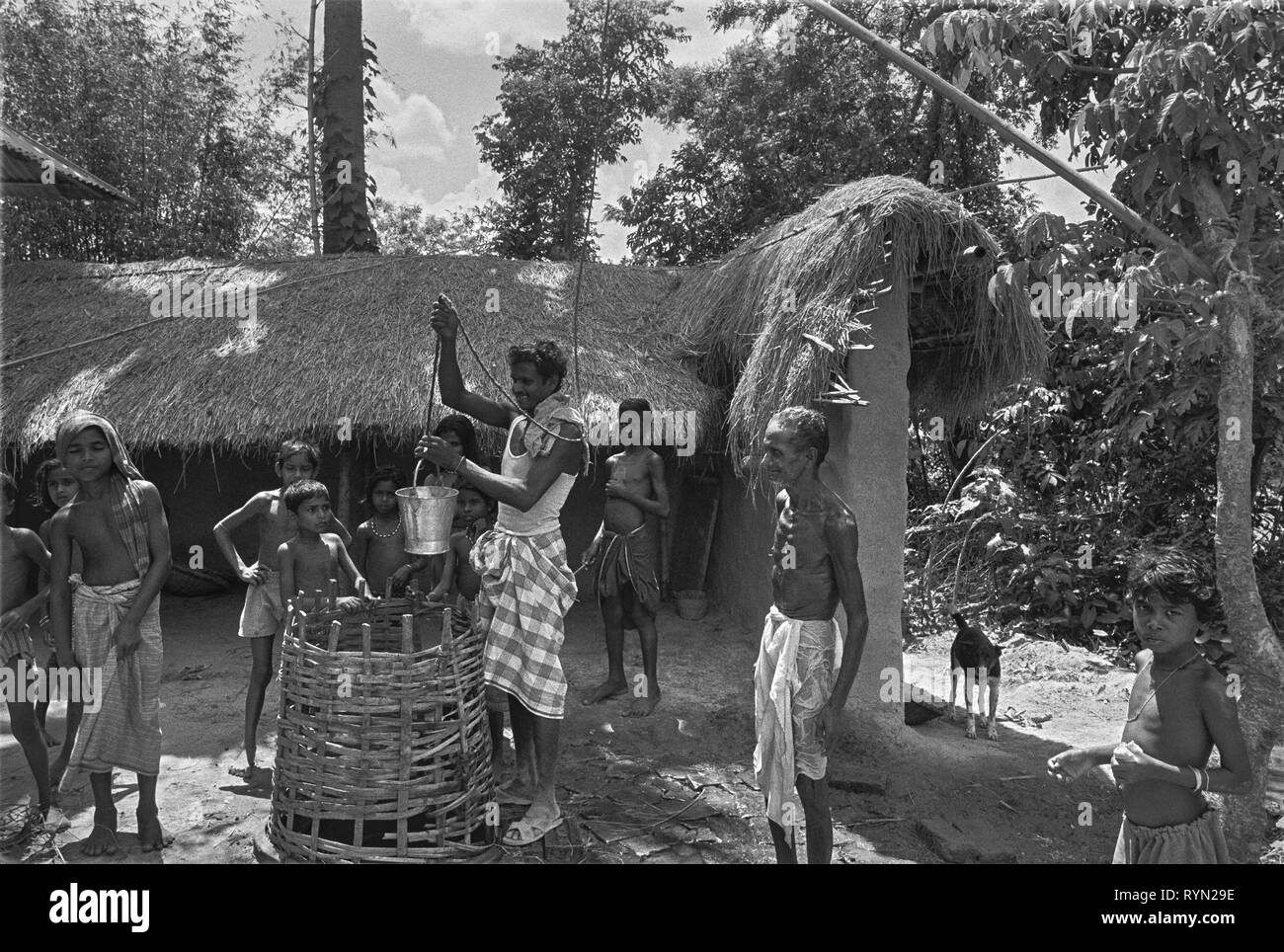 Local village bangladesh Black and White Stock Photos & Images - Alamy
