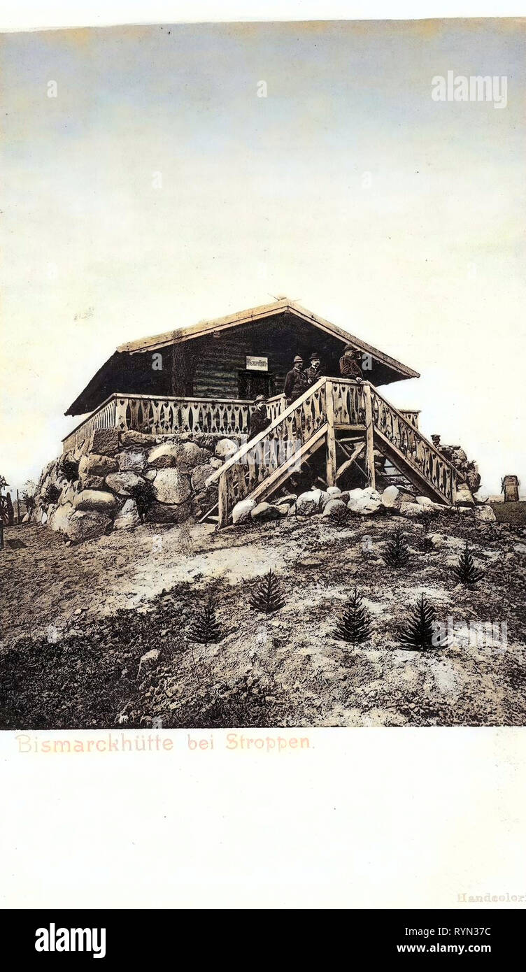 Monuments and memorials to Otto von Bismarck, Strupina, 1904, Lower ...