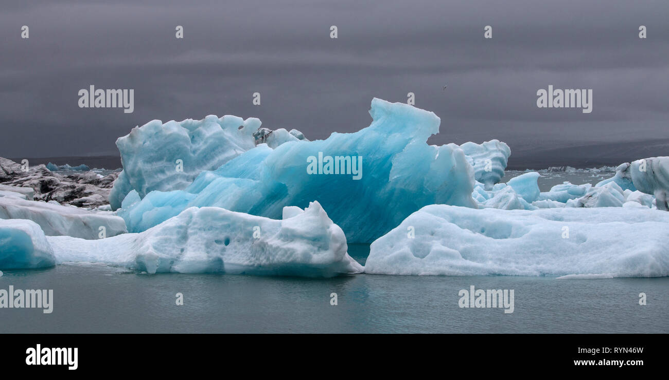 Floating iceberg panoramic hi-res stock photography and images - Alamy