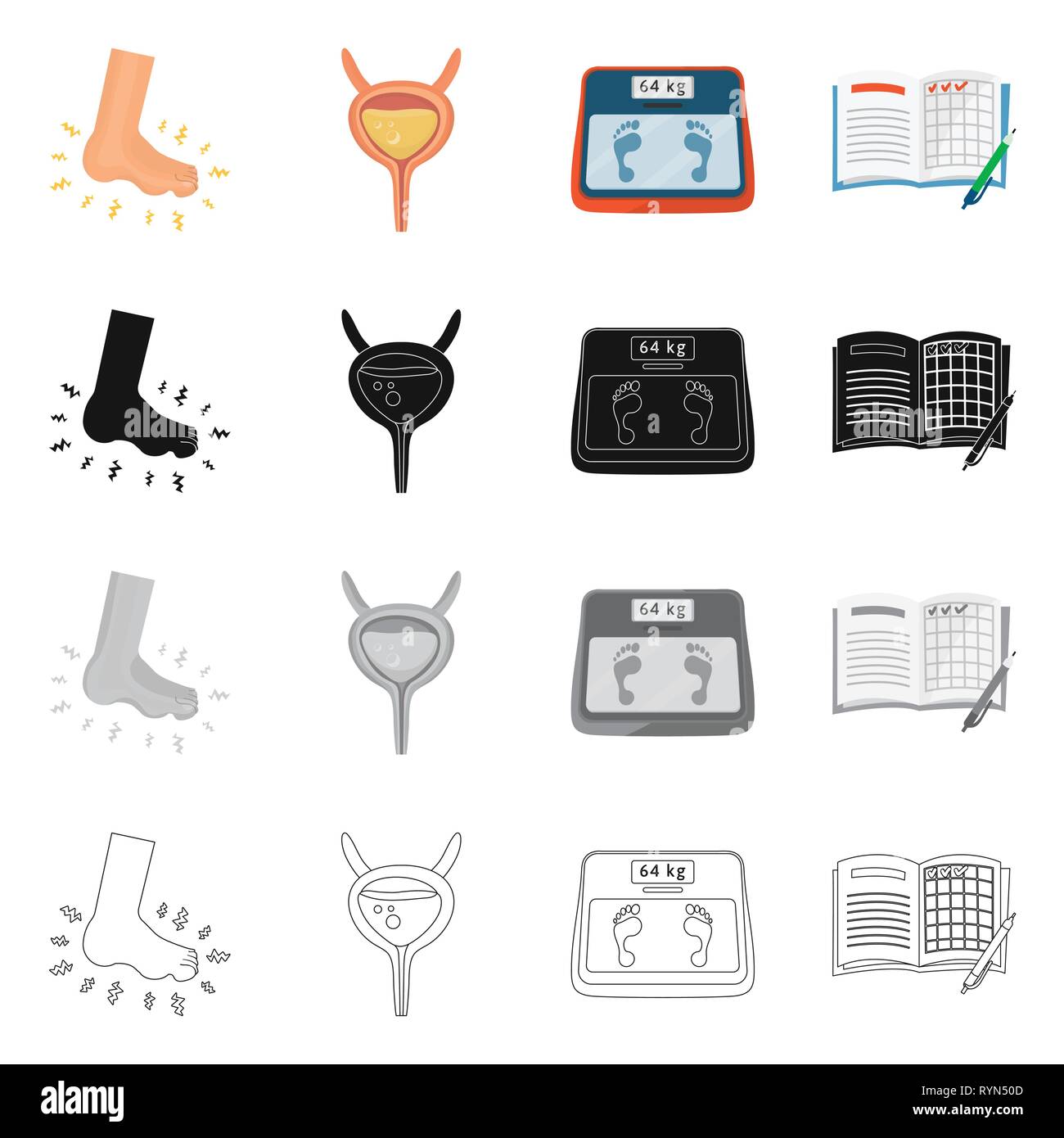 foot,incontinence,Libra,notepad,flatfoot,bladder,balance,notebook ...