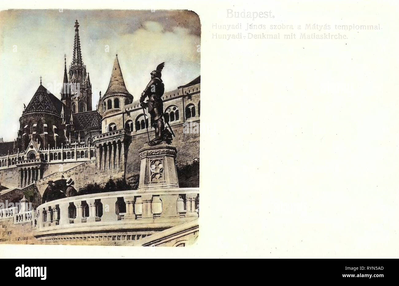 Statue of John Hunyadi by István Tóth (Budapest), Historical images of ...