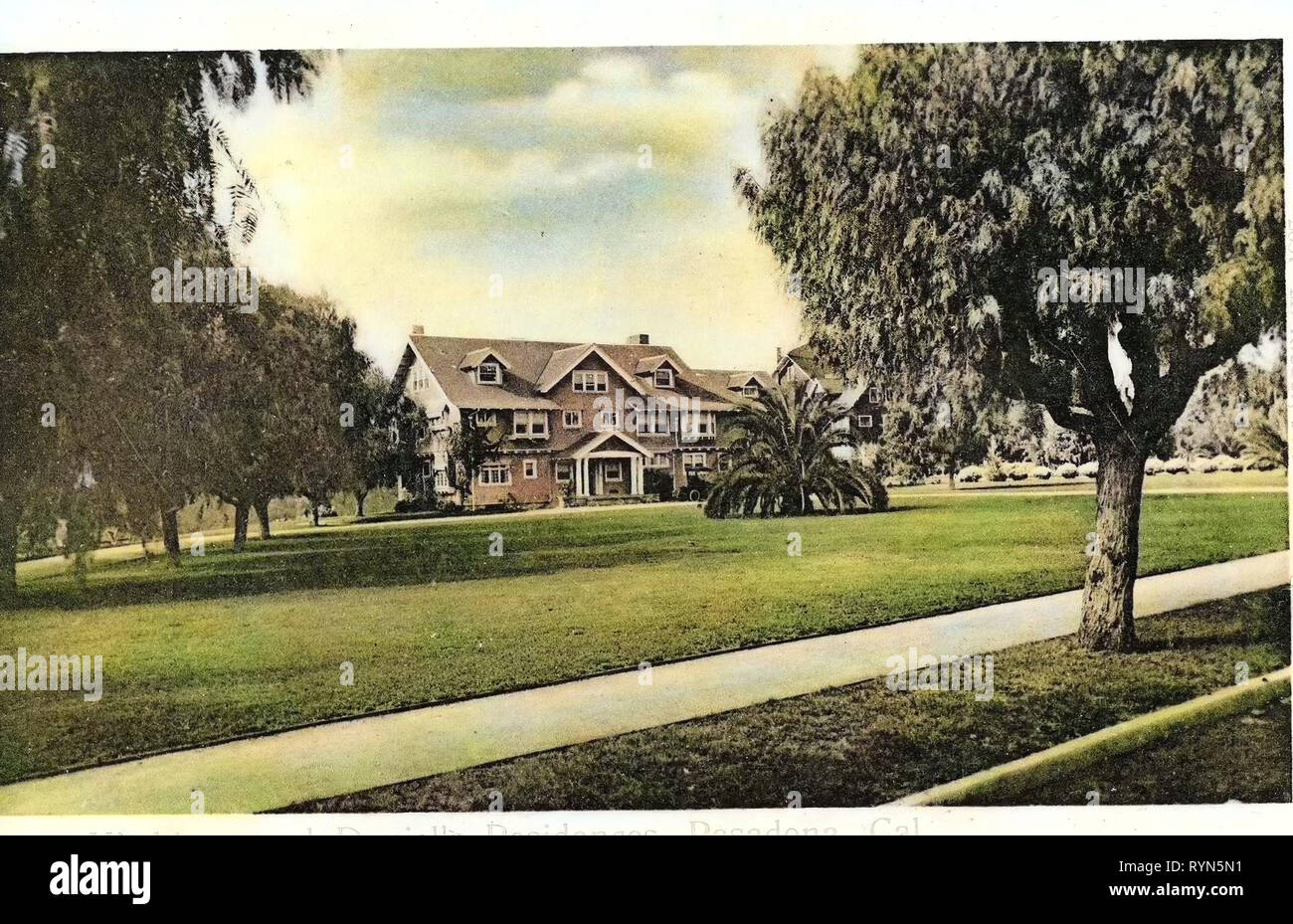 Buildings in Pasadena, California, 1904, Pasadena, Hitchings and ...