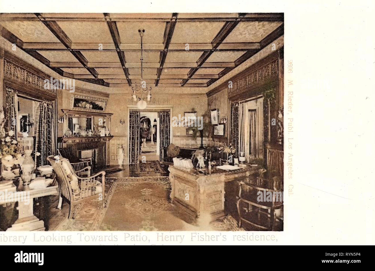 Libraries in California, Rooms in California, 1904, California ...