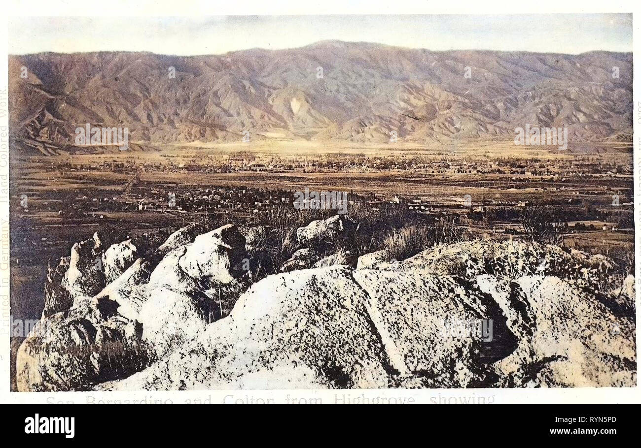 Colton plan or map hi-res stock photography and images - Alamy