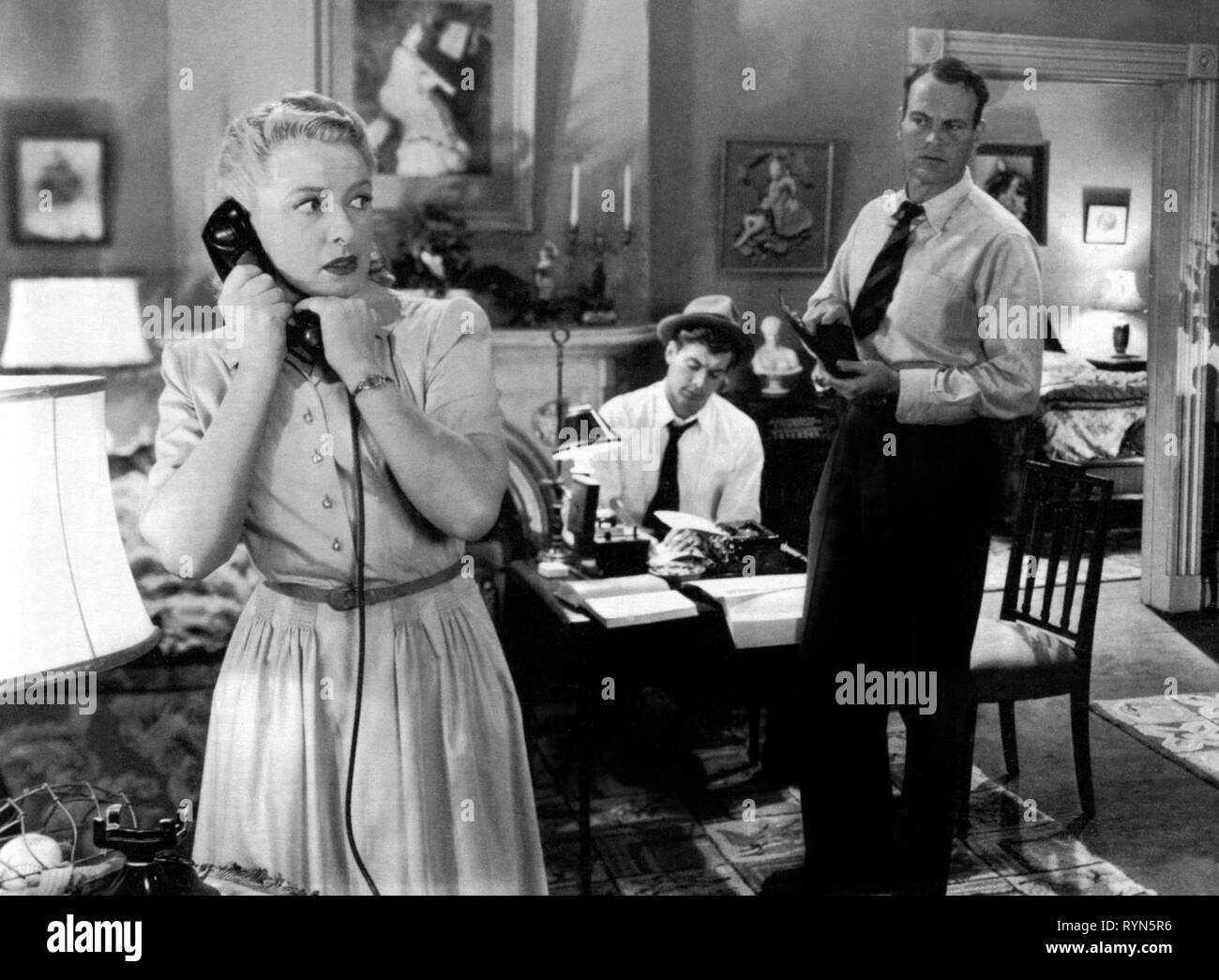 Sorry wrong number 1948 anatole Black and White Stock Photos & Images ...