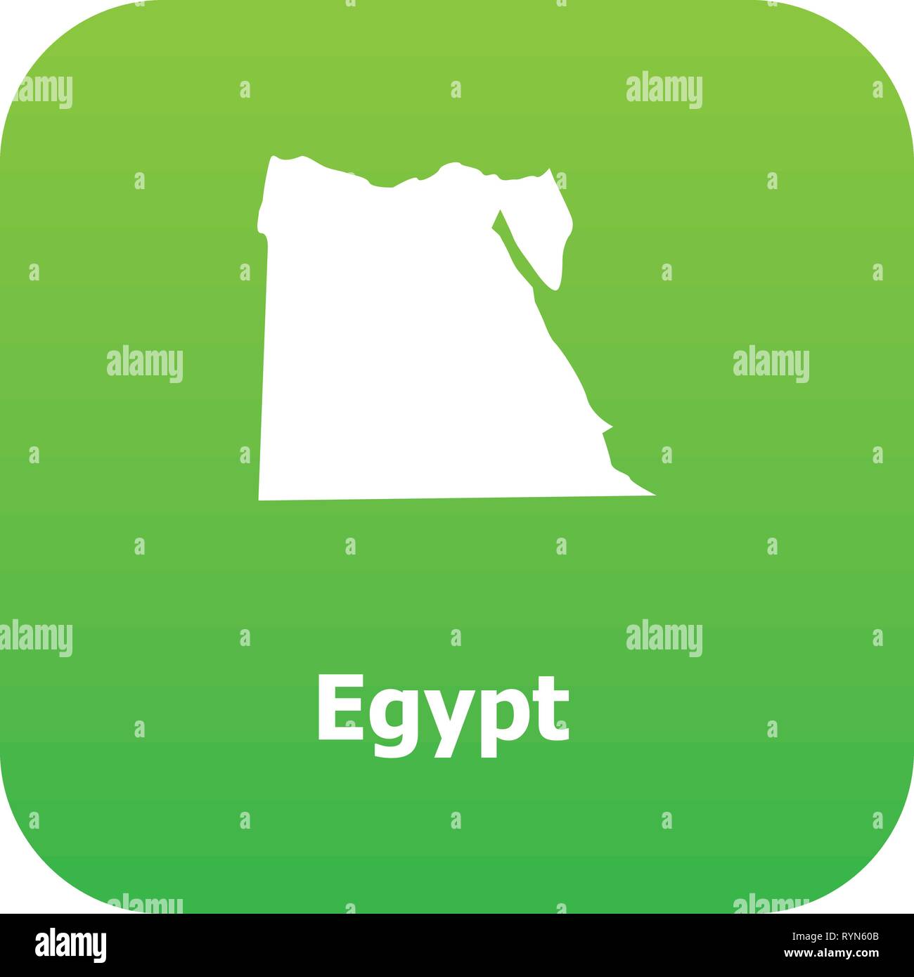 Egypt map icon, simple style Stock Vector Image & Art - Alamy
