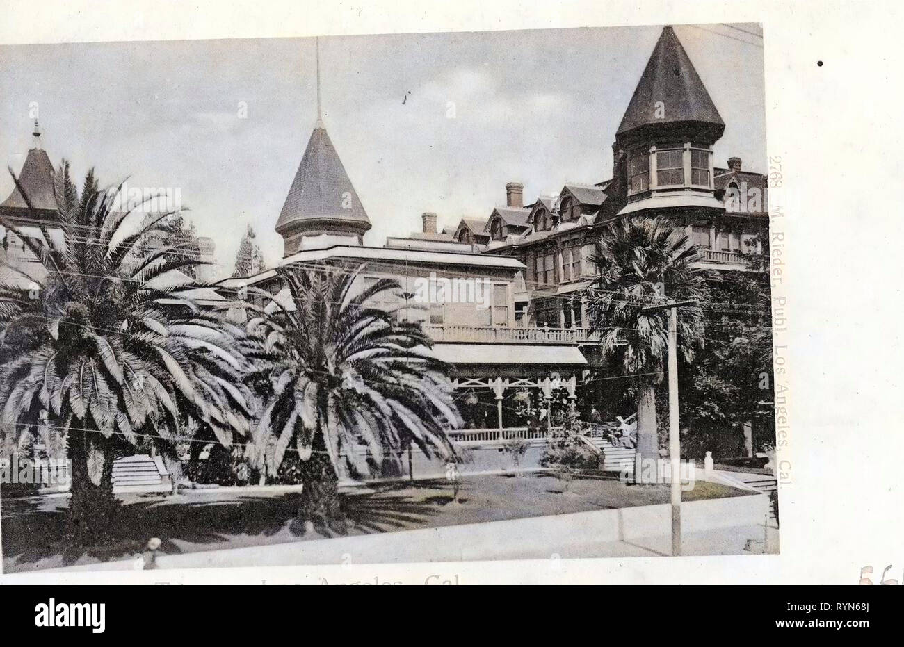 Buildings in Los Angeles, 1904, California, Los Angeles, Bellevue ...
