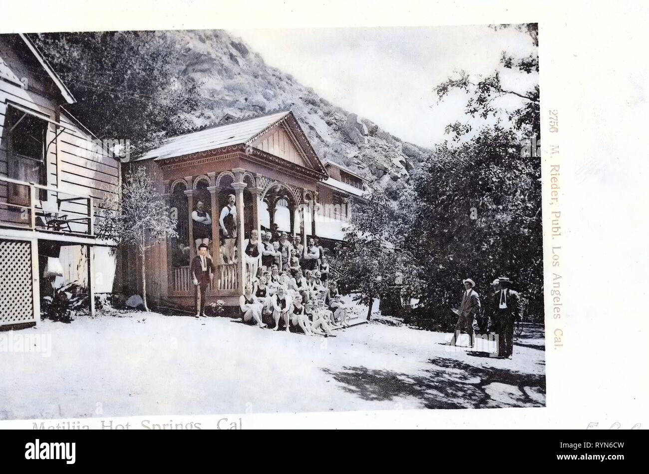 Baths in the United States, Ojai, California, 1905, Hot Springs ...