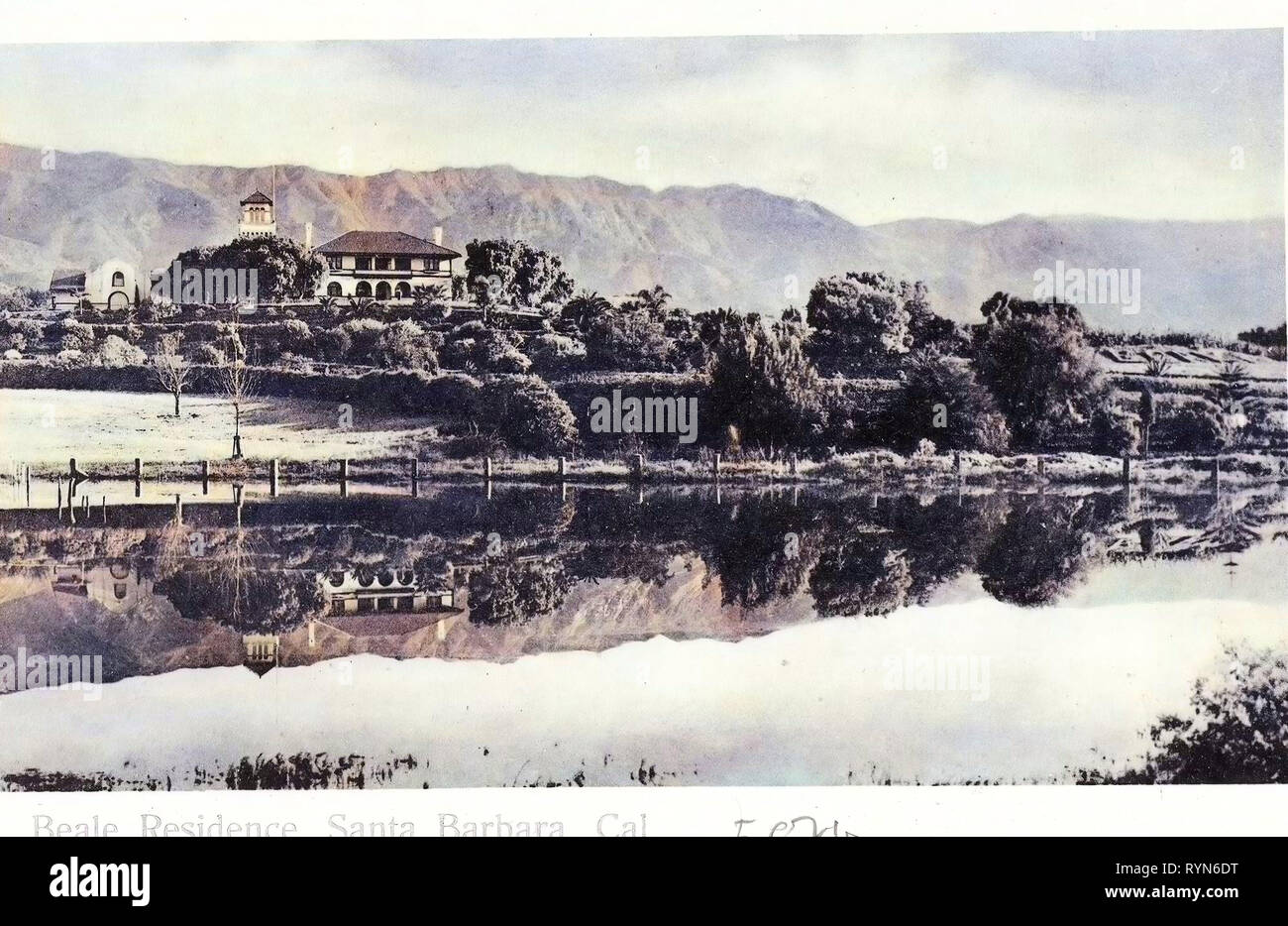 Buildings in Santa Barbara, California, 1905, Santa Barbara, Beale ...