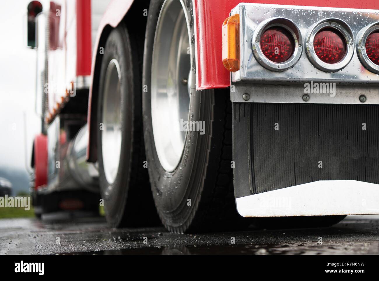 Tractor rear view hi-res stock photography and images - Alamy
