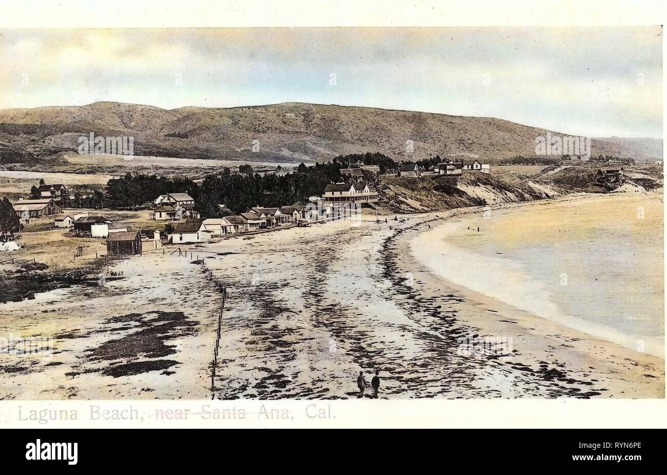 Beaches of California, Santa Ana, California, 1905, Laguna Beach, near ...