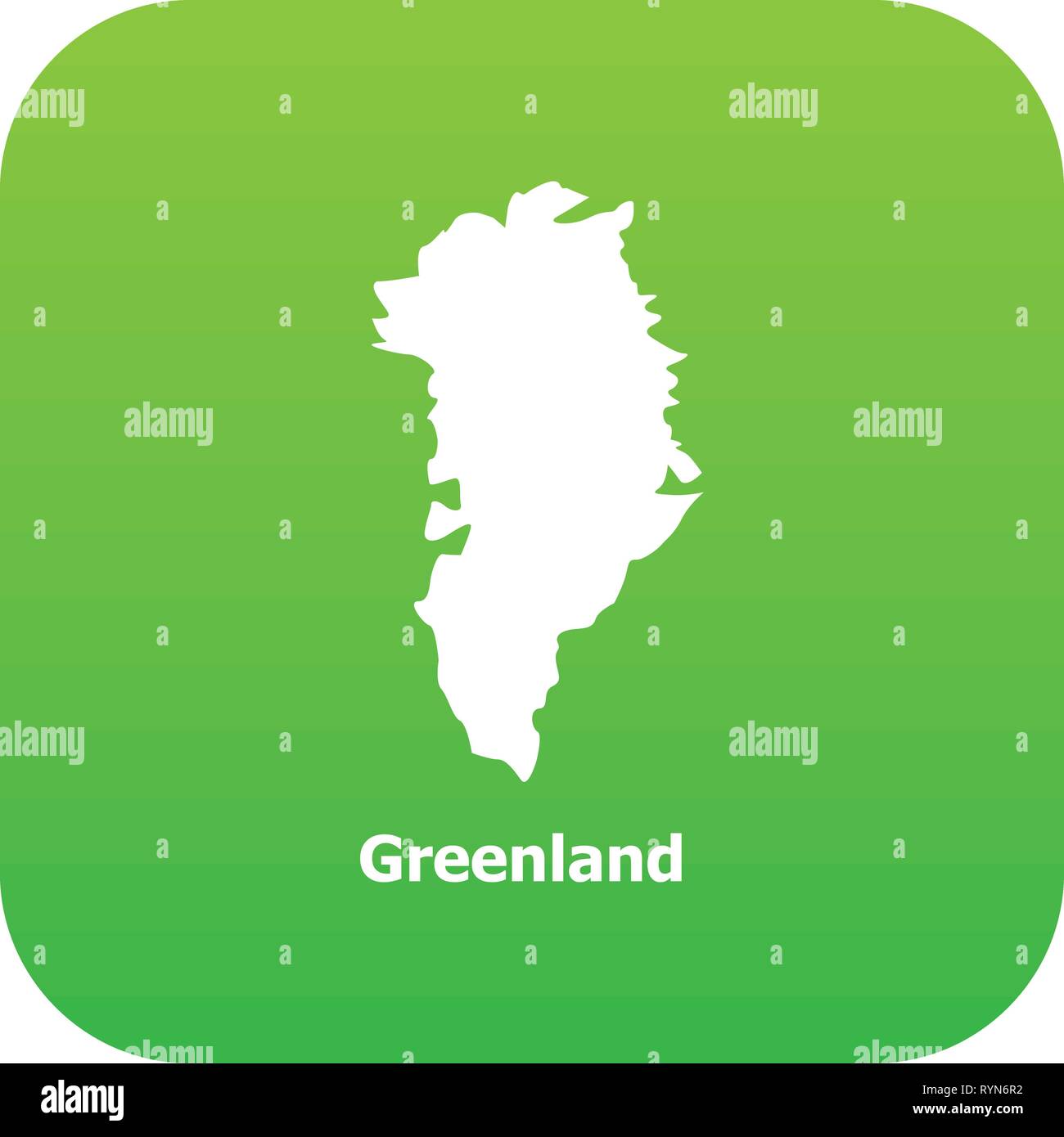 Greenland map icon, simple style Stock Vector Image & Art - Alamy