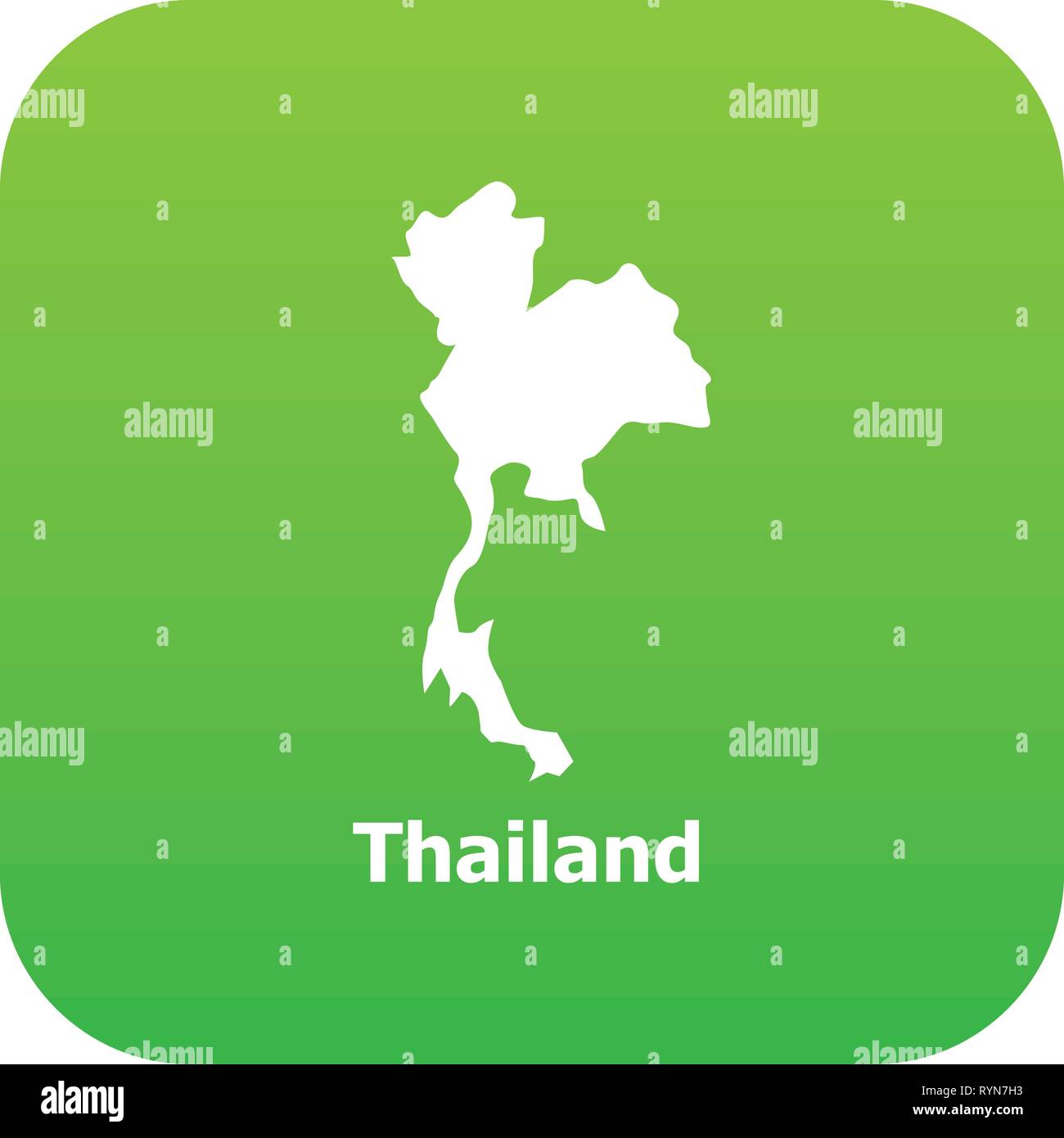 Thailand map icon, simple style Stock Vector Image & Art - Alamy