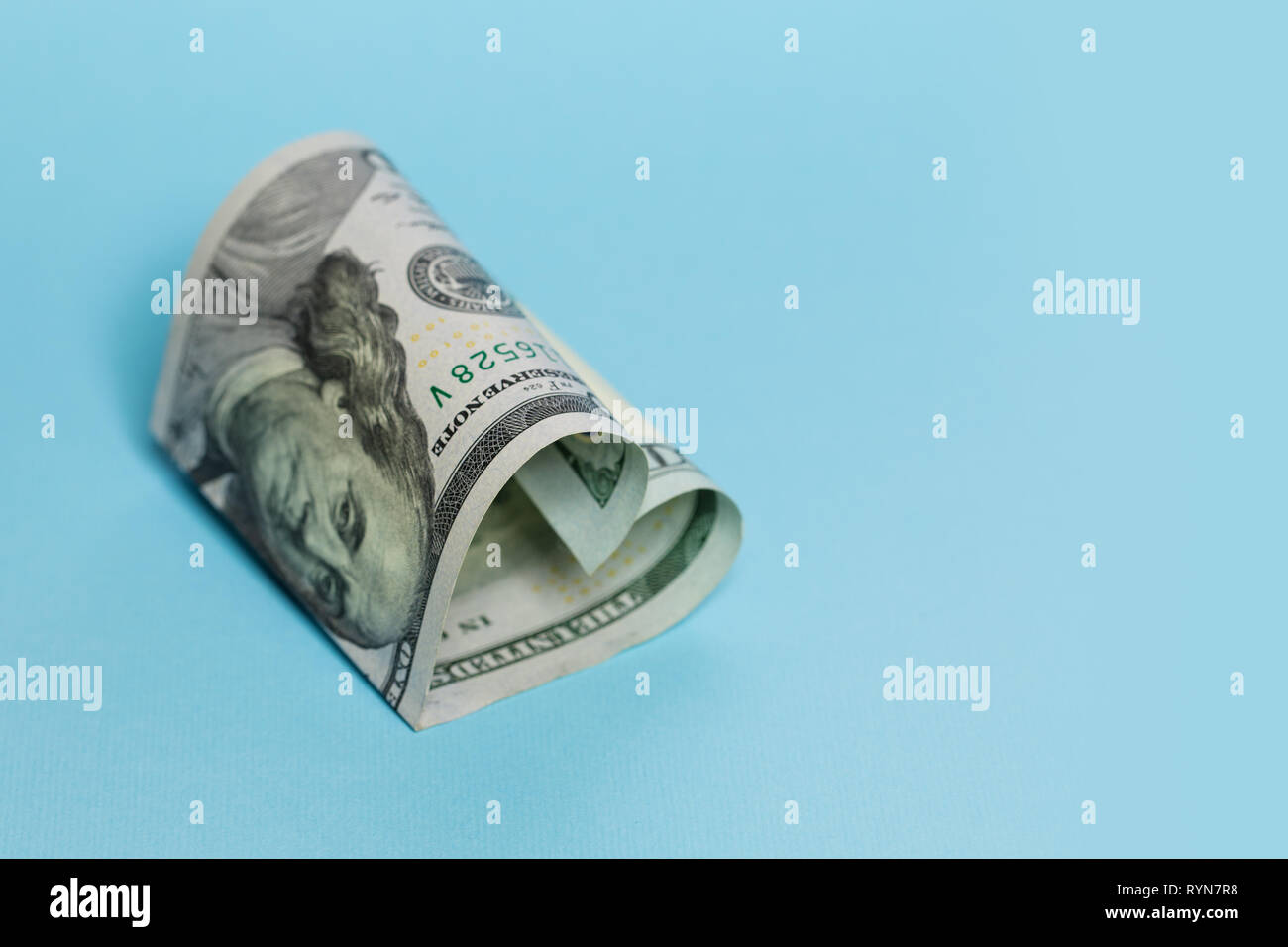 Money gift and commercial money investment profit concept. US Dollar ...