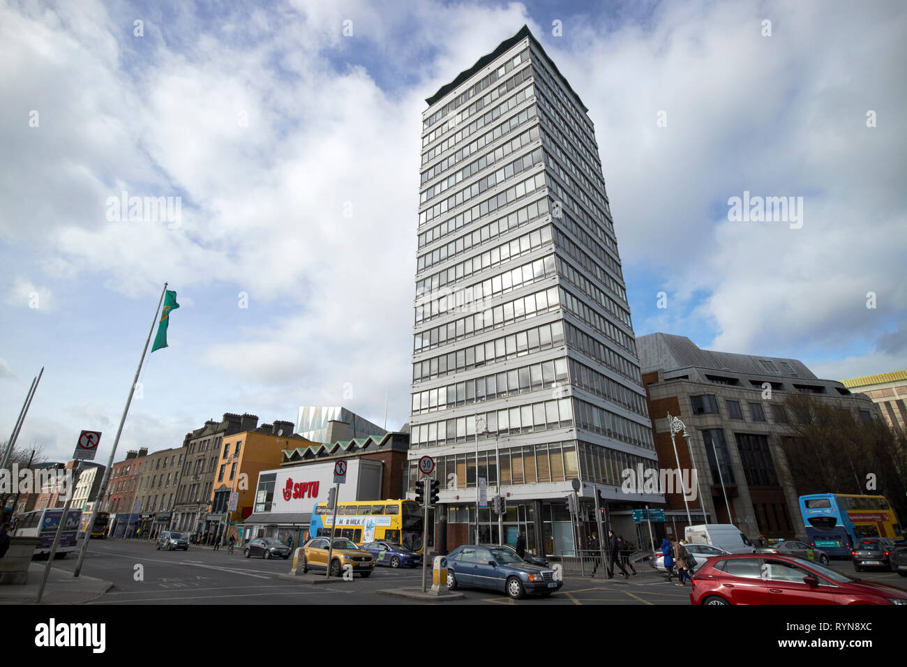 Liberty Hall headquarters of siptu the services industrial professional ...