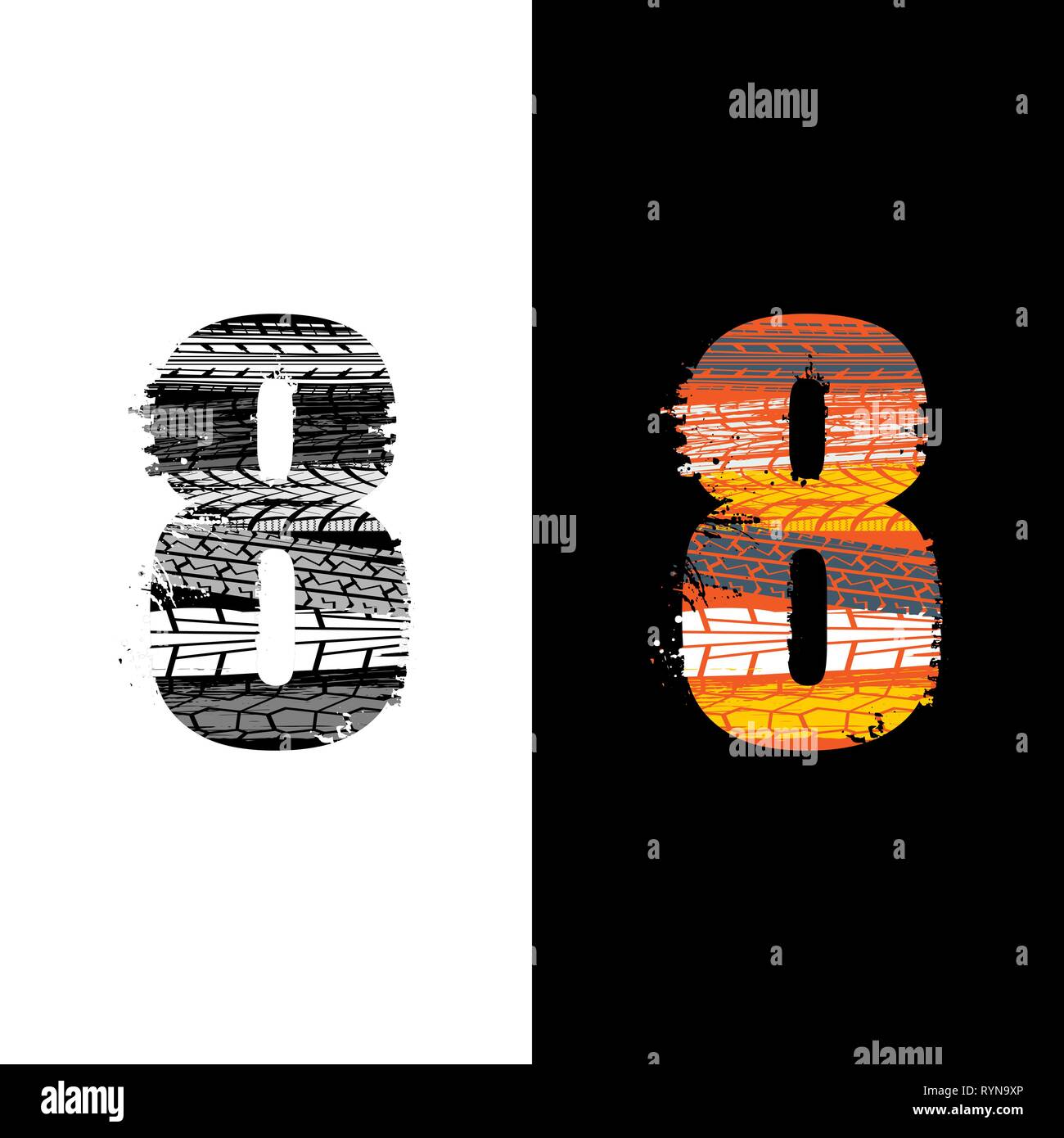 Number backgrounds hi-res stock photography and images - Alamy