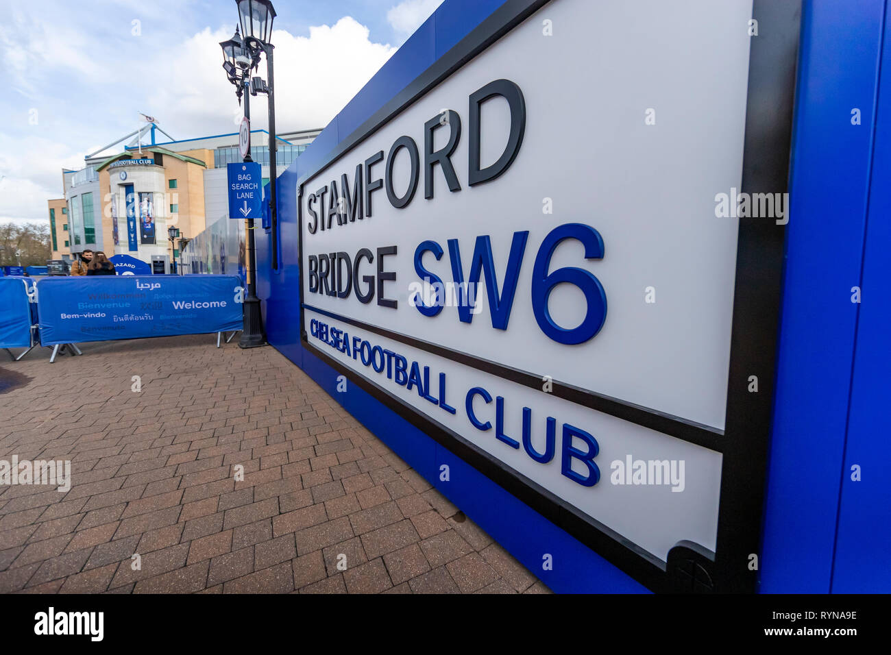 Football pitch advertising uk hi-res stock photography and images - Alamy