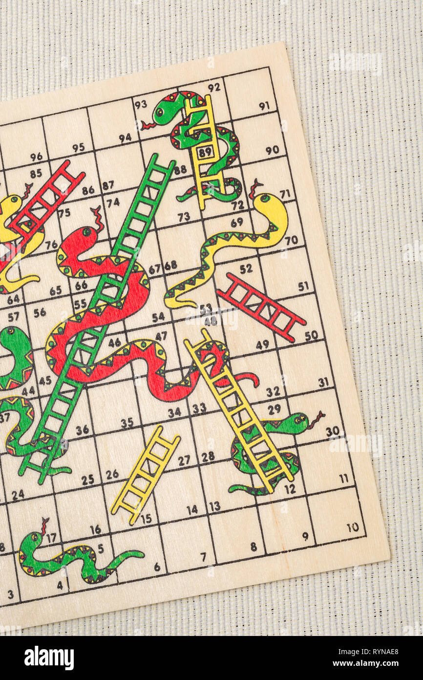 Snakes And Ladders Board High Resolution Stock Photography and Images ...